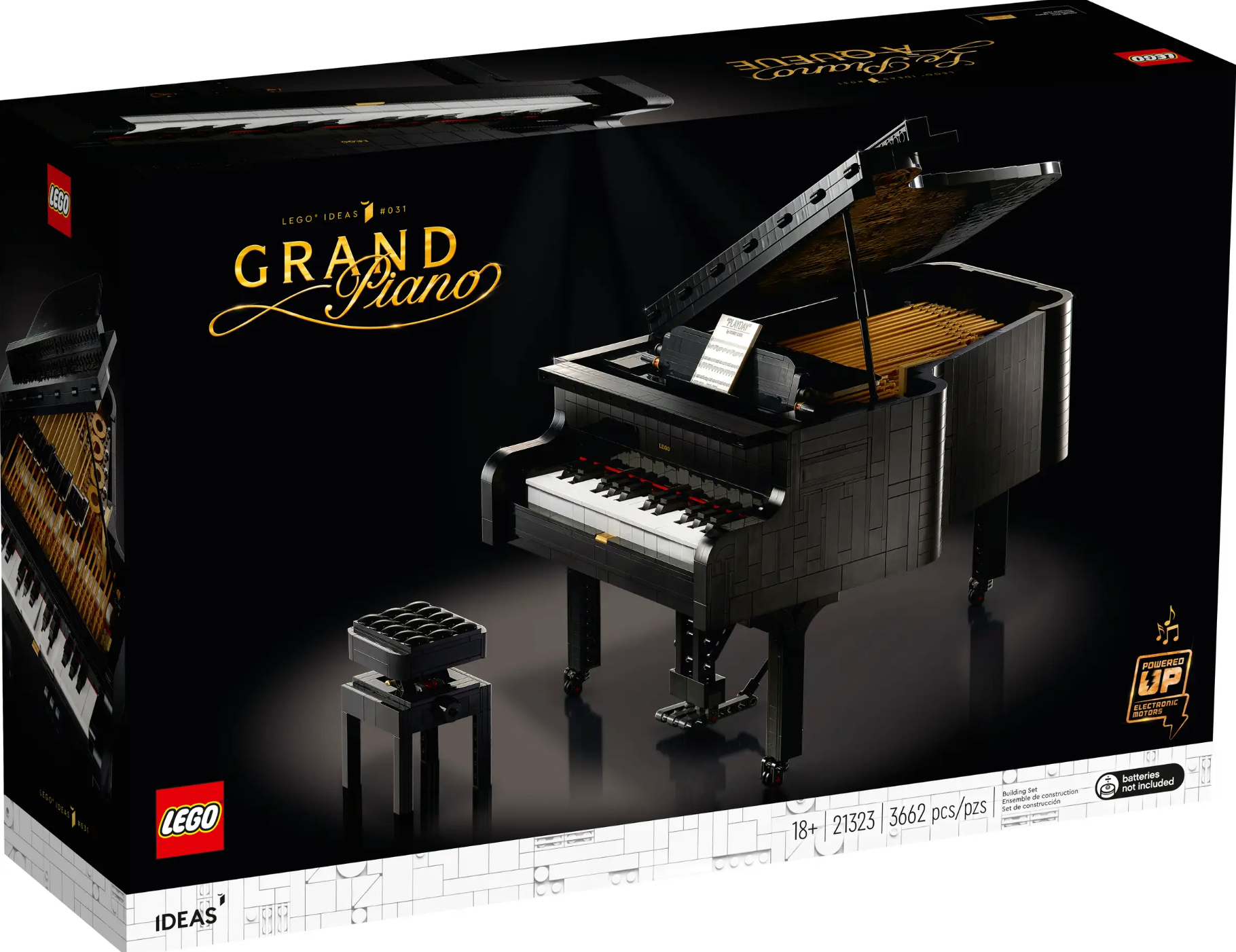 LEGO® Ideas 21323 Grand Piano model kit – Cloud Mall ZA